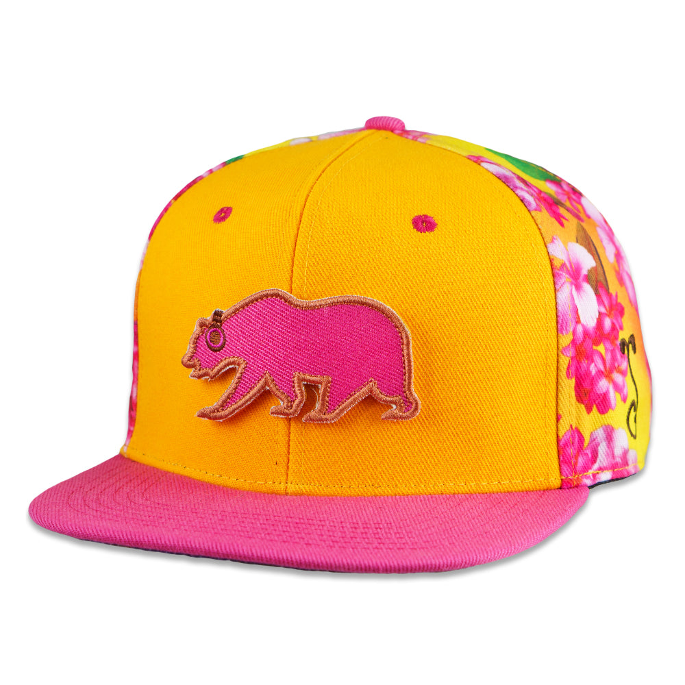 *Preventa* Gorra snapback extraíble con diseño floral de oso de James ...