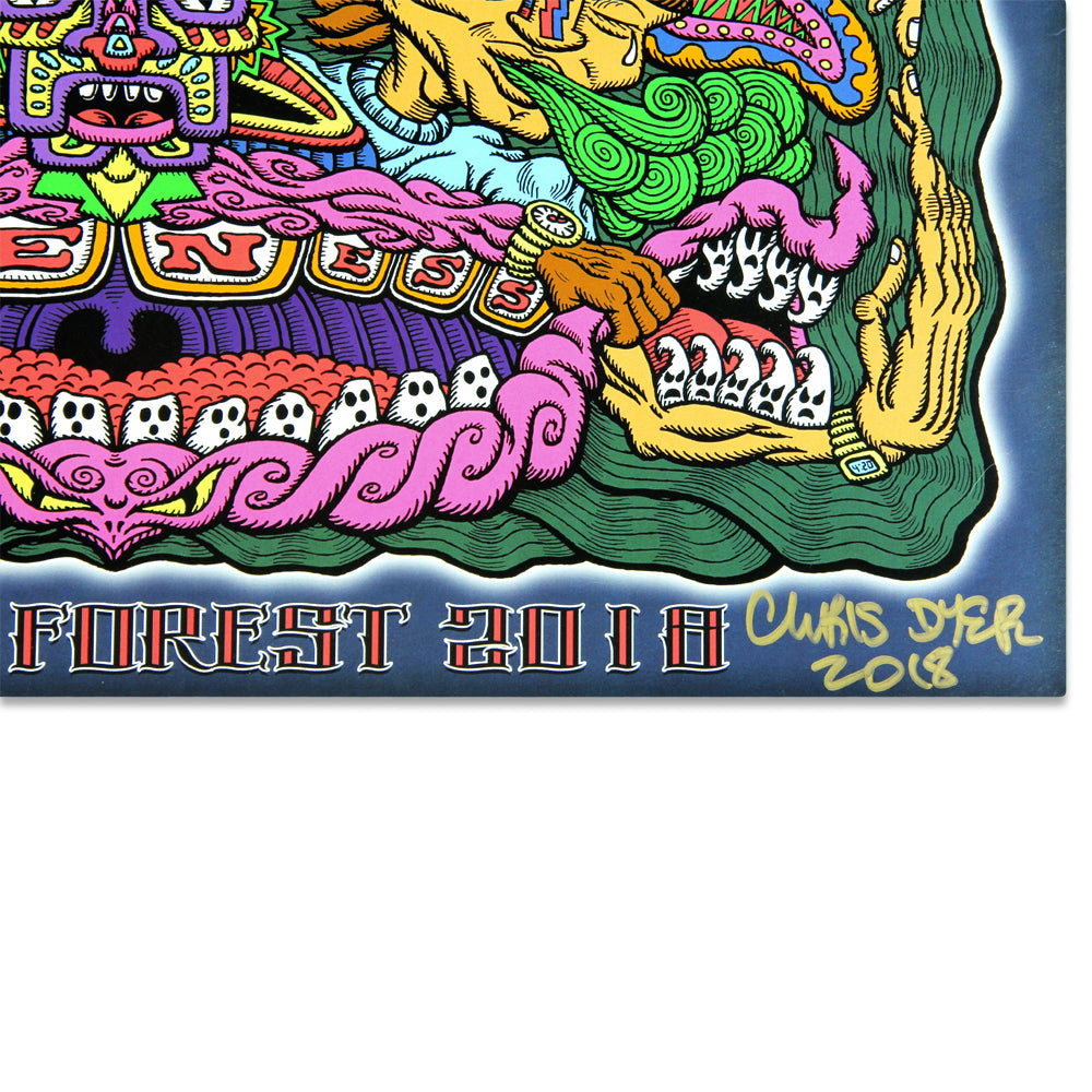 Afiche de Electric Forest 2018 – Grassroots California